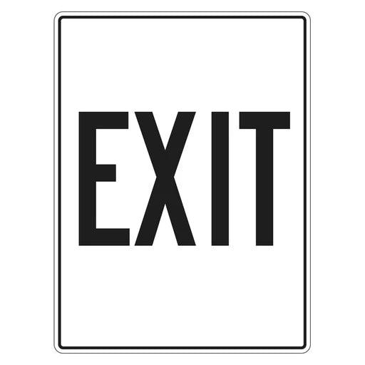 Car Park Sign - Exit – Premium Nameplates