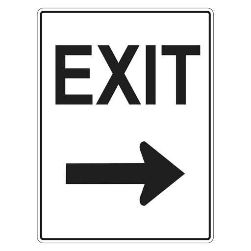 Car Park Sign - Exit – Premium Nameplates