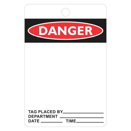 Danger Tags - Blank – Premium Nameplates