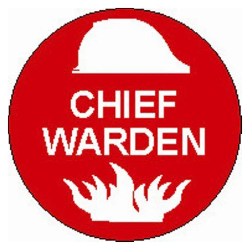 Hard Hat Label - Chief Warden – Premium Nameplates