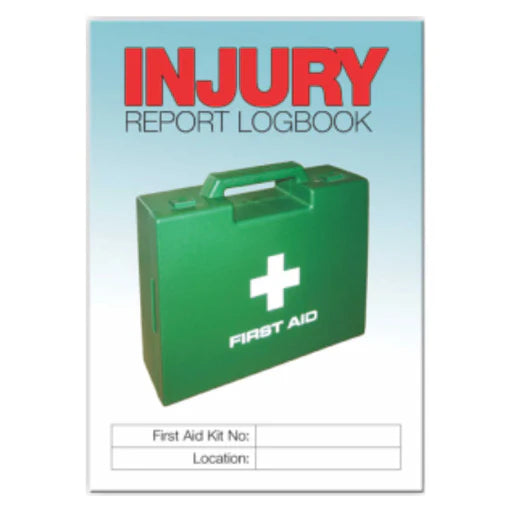 Injury Report Log Book – Premium Nameplates