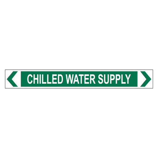 Pipe Marker - Chilled Water Supply – Premium Nameplates