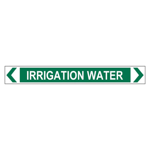 Pipe Marker - Irrigation Water – Premium Nameplates