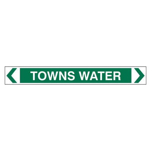 Pipe Marker - Towns Water – Premium Nameplates