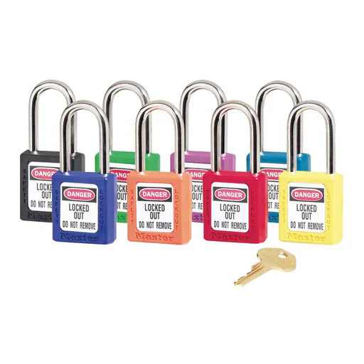 Xenoy Lightweight Safety Lockout Padlock | Premium Nameplates